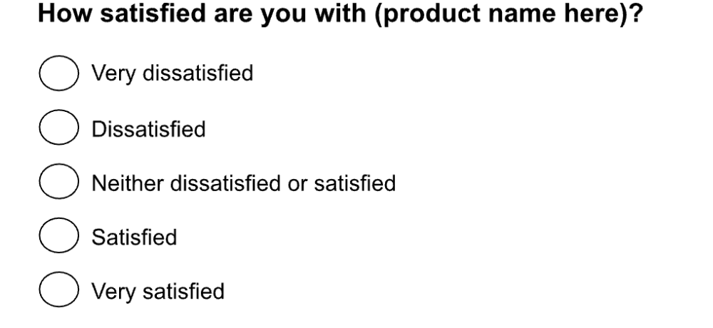 CSAT Survey Question Examples